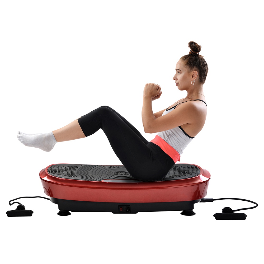 Merax Vibration Plate 3D Wipp Vibration Technology Red