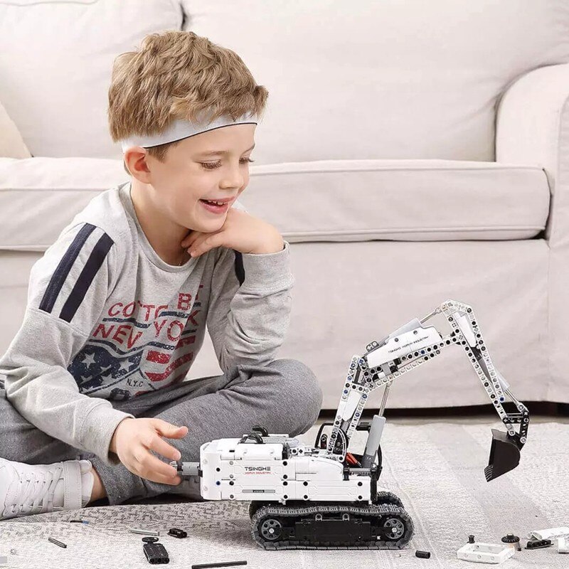 Onebot Engineering Excavator Building Blocks Toys