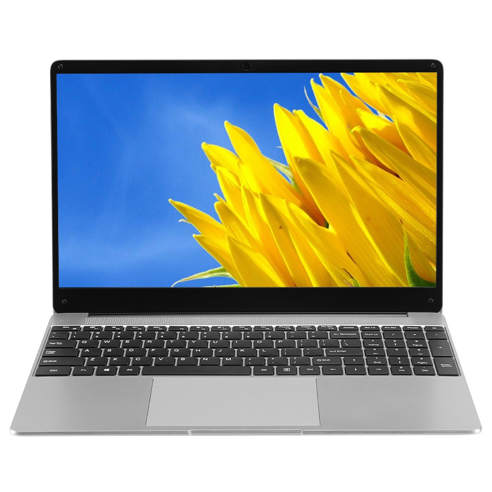 DERE X156 Laptop 15.6 Inch Intel Celeron J4115 8GB 256GB Silver