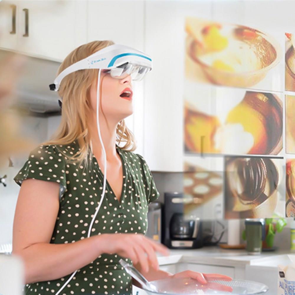 Dream Glass 4K Portable AR Virtual Smart Glasses Black