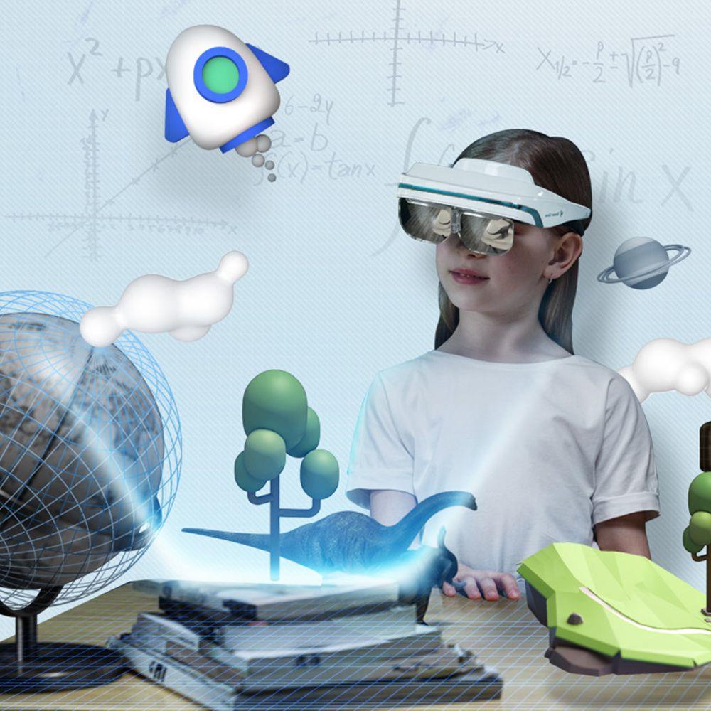 Dream Glass 4K Portable AR Virtual Smart Glasses Black