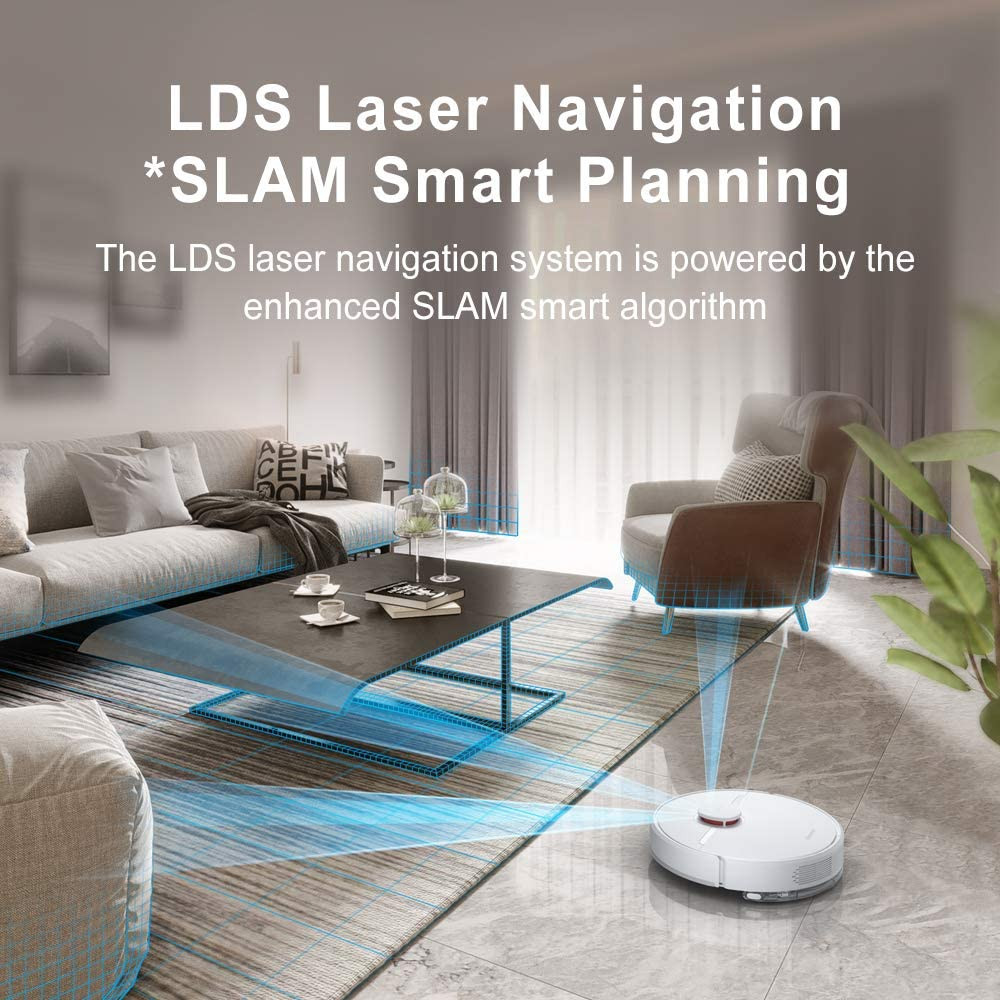 Dreame D9 Smart Robot Cleaner 3000Pa Suction EU Version White