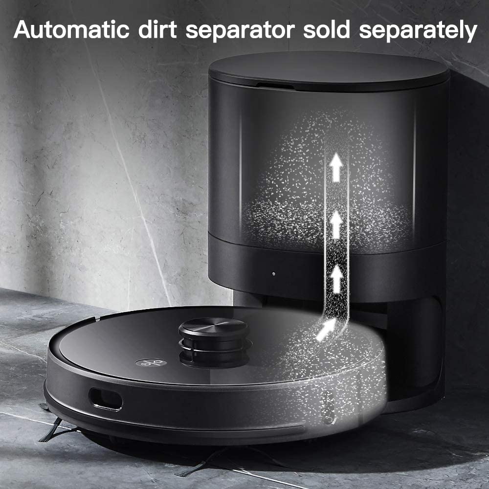 Proscenic M7 Pro Robot Vacuum Cleaner Black