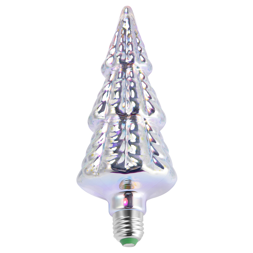 Christmas Tree Shape 3D Firework LED Bulb 6W Power Colorful