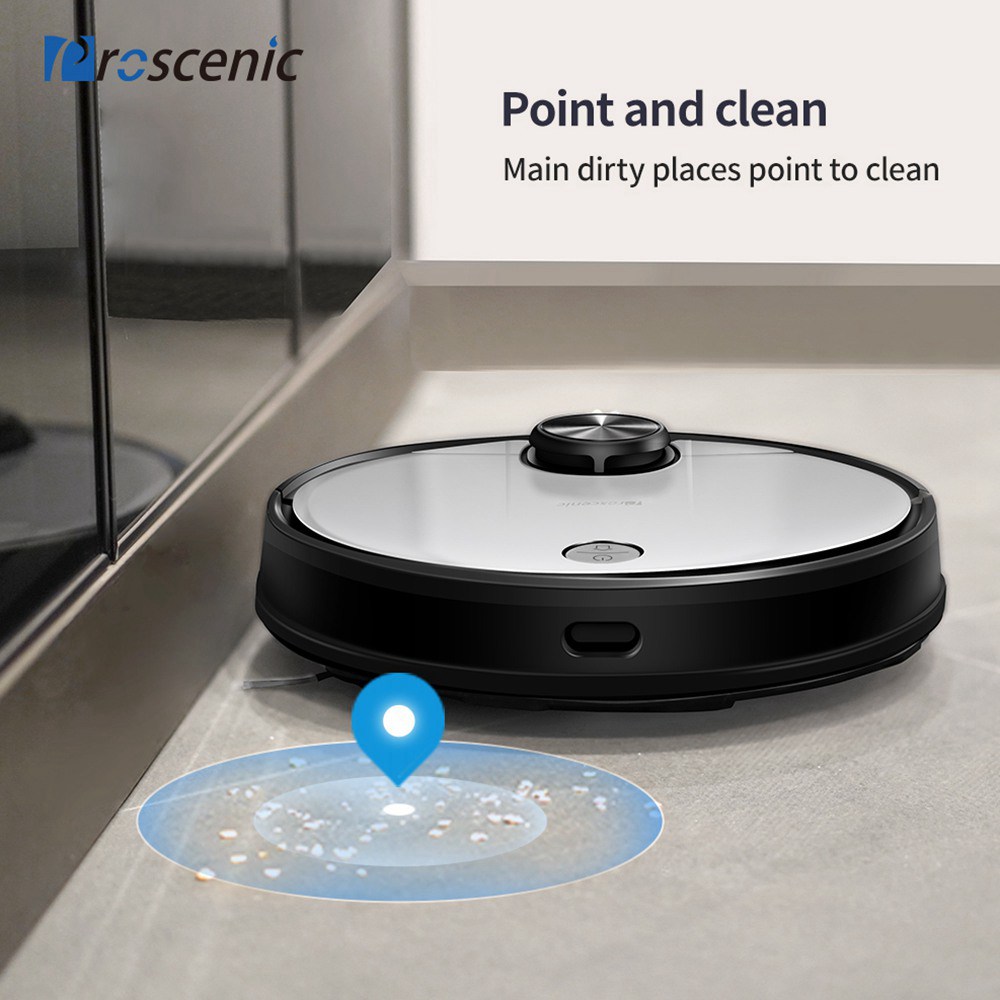 Proscenic M6 Pro LDS Robot Vacuum Cleaner 2600Pa Powerful Suction