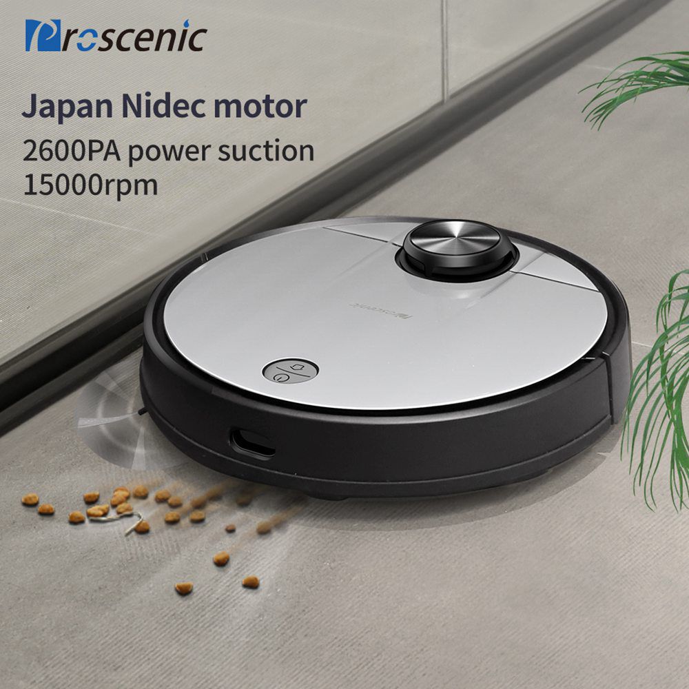 Proscenic M6 Pro LDS Robot Vacuum Cleaner 2600Pa Powerful Suction