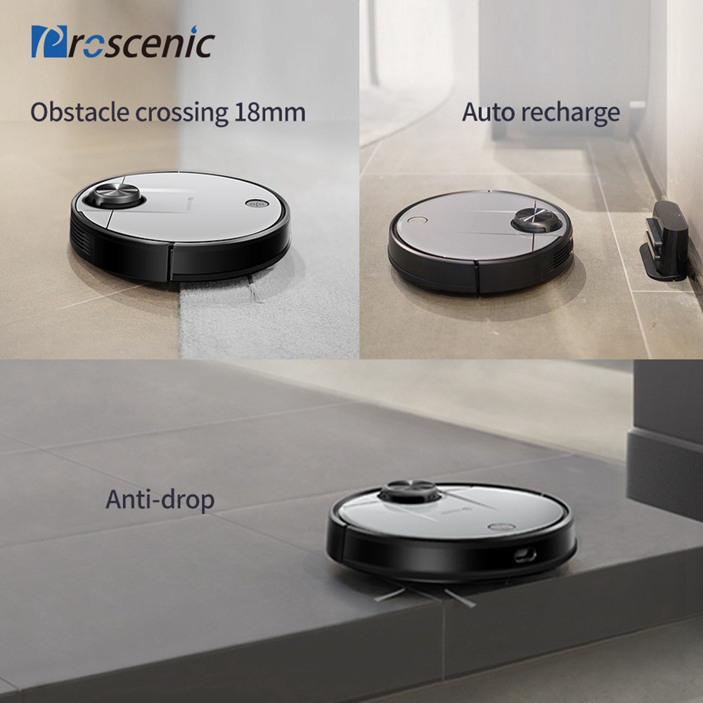 Proscenic M6 Pro LDS Robot Vacuum Cleaner 2600Pa Powerful Suction