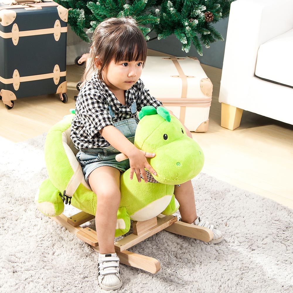 Plush Rocking Dinosaur Kids Toy