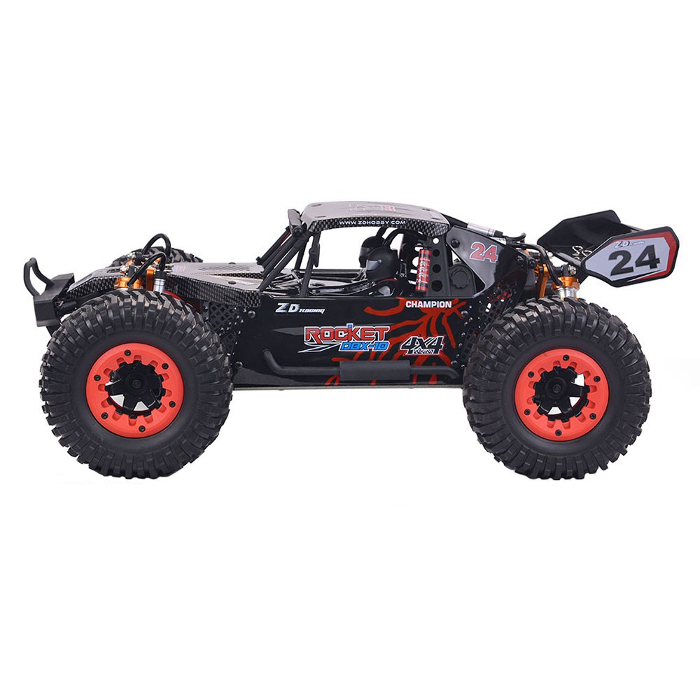ZD Racing DBX-10 Desert Truck with Tail Wing Red