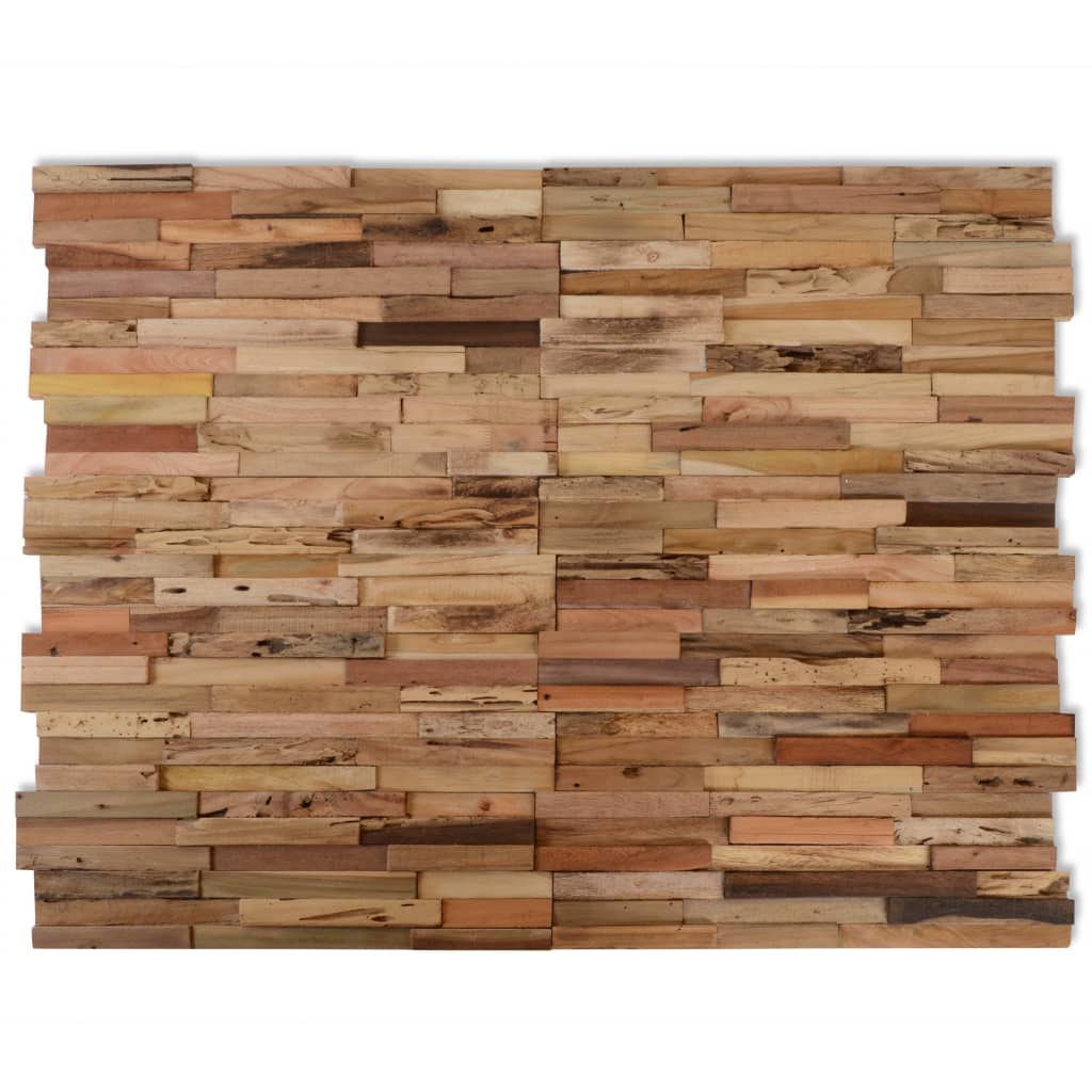 Wall Cladding Panels 20 pcs Recycled Teak 2 m²