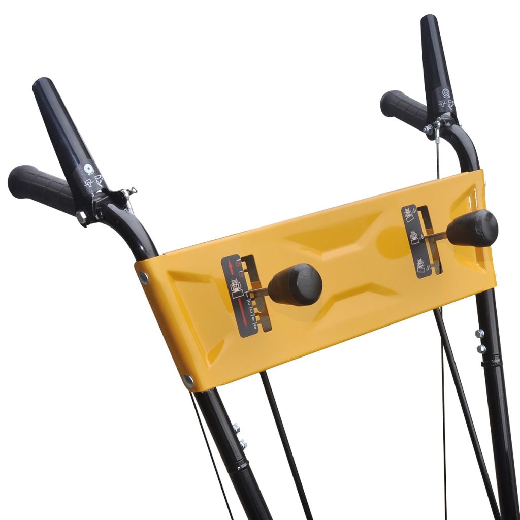 Multifunctional Petrol-powered Two-stage Snow Plough/Sweeper Set 6,5HP