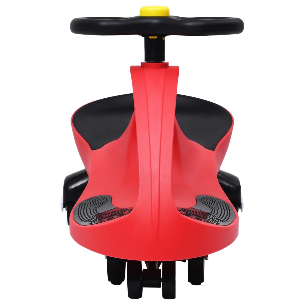 Ride on Toy Wiggle Car Swing Car with Horn Red