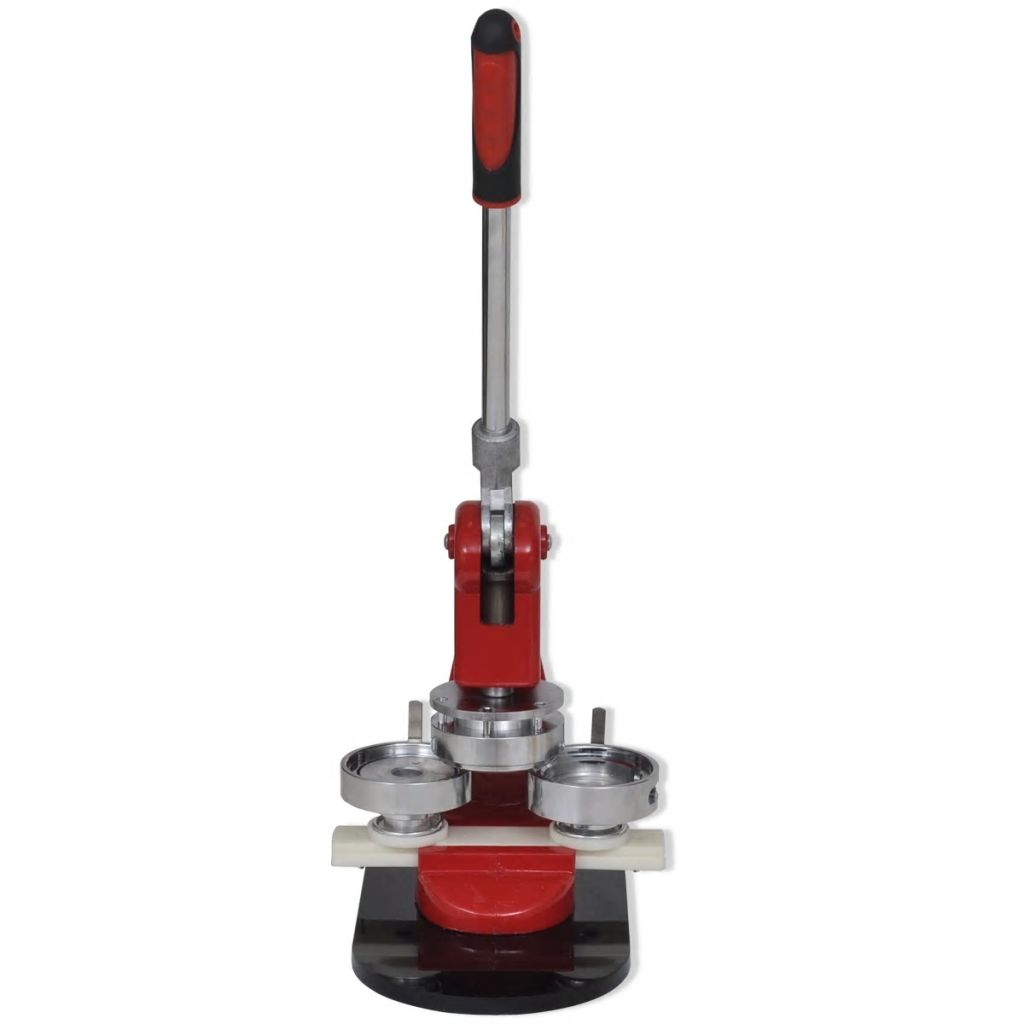 Badge Maker Machine with 25 mm Mold and Circle Cutter