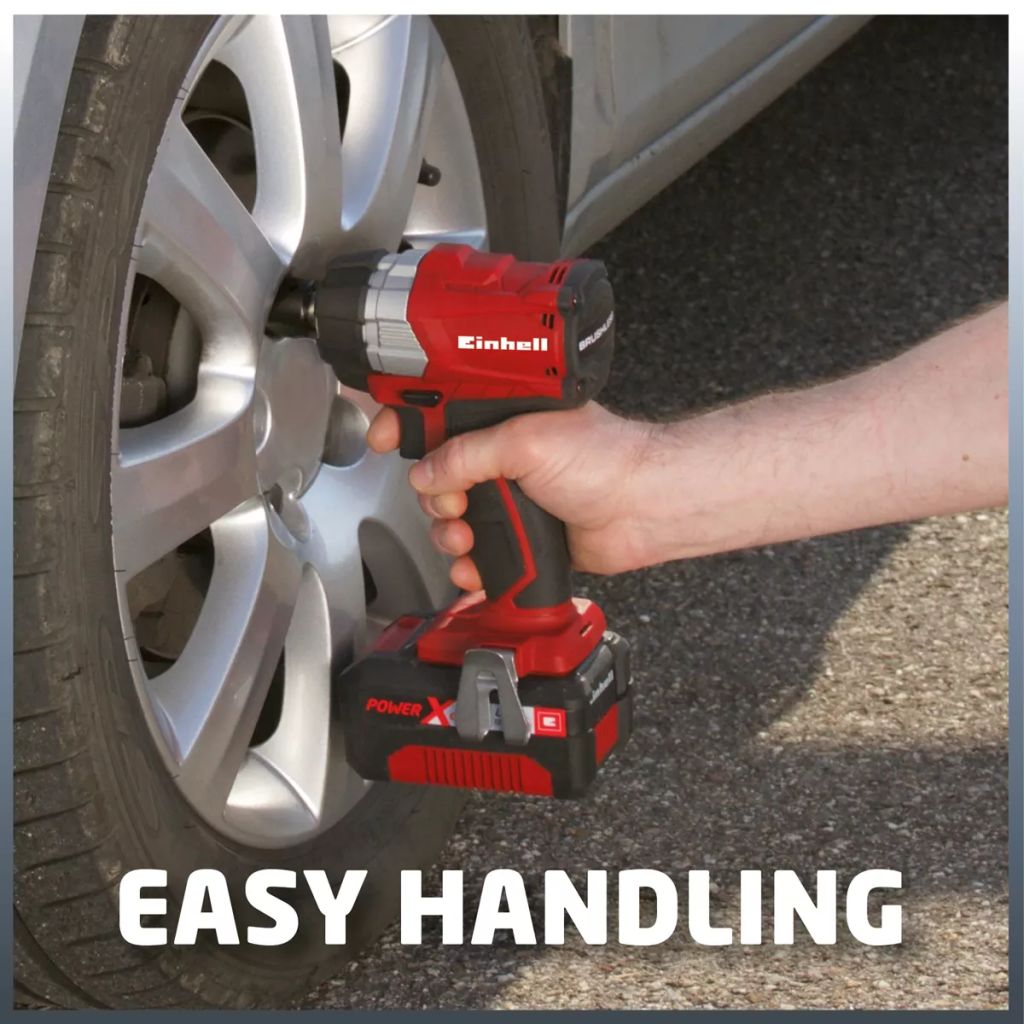 Einhell Cordless Impact Wrench TE-CW 18 Li BL-solo Red 4510040