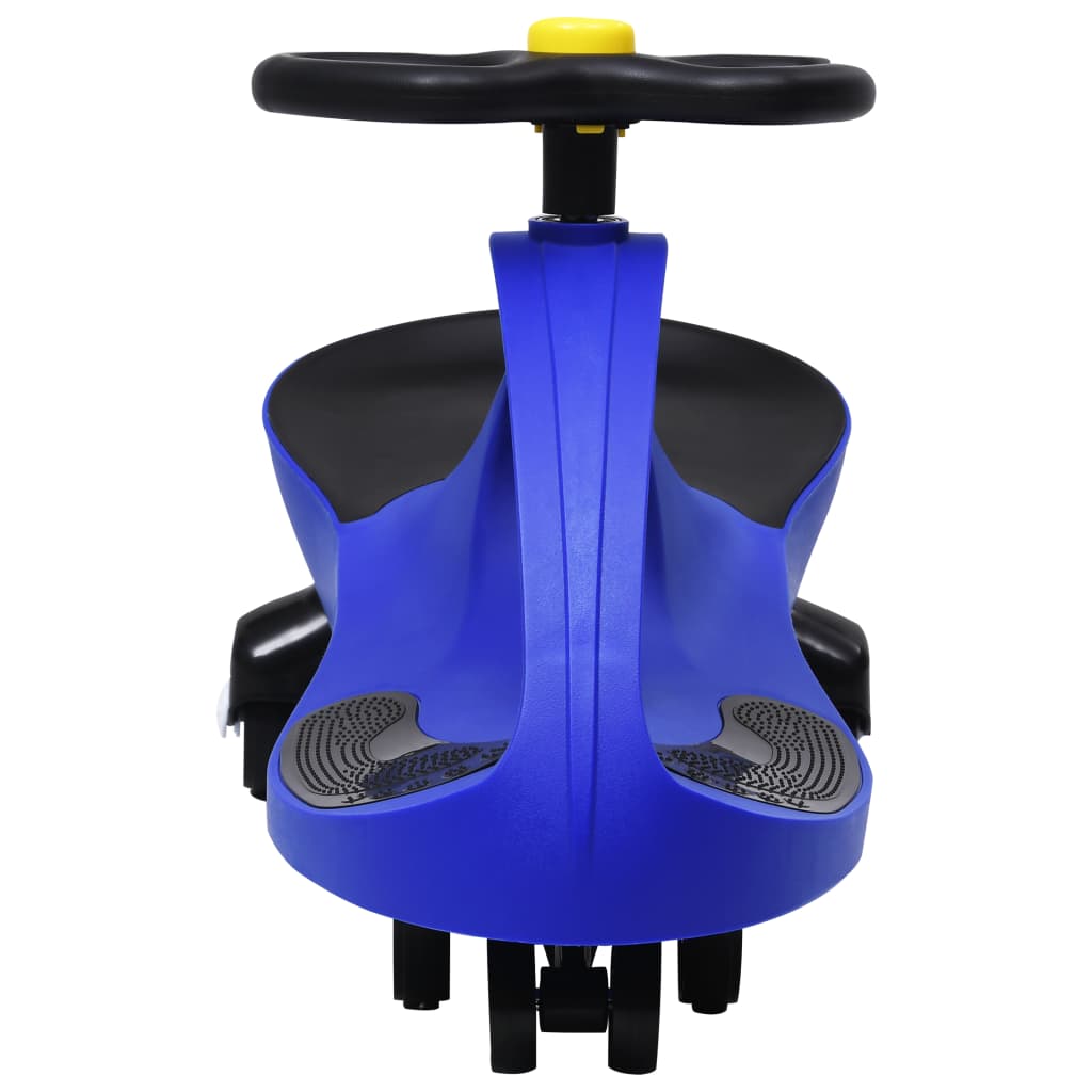 Ride on Toy Wiggle Car Swing Car with Horn Blue
