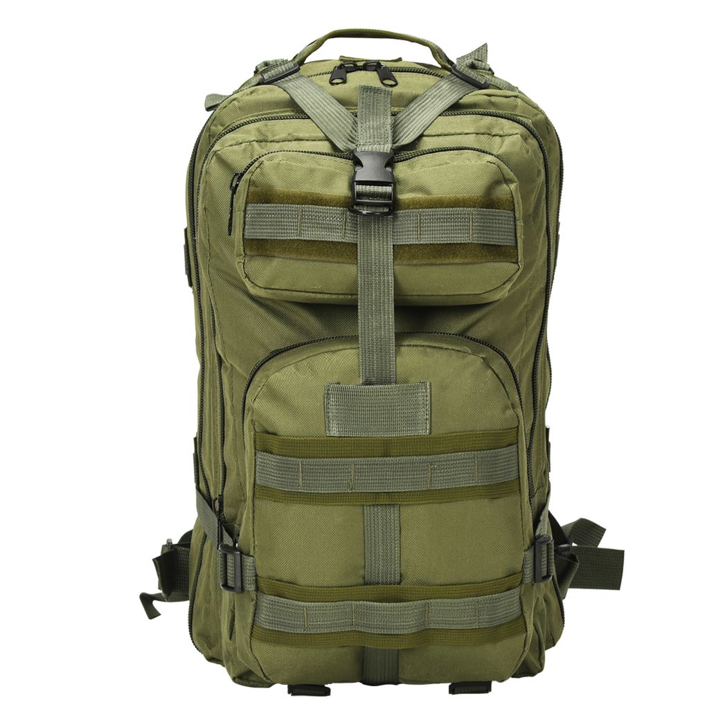 Army-Style Backpack 50 L Olive Green