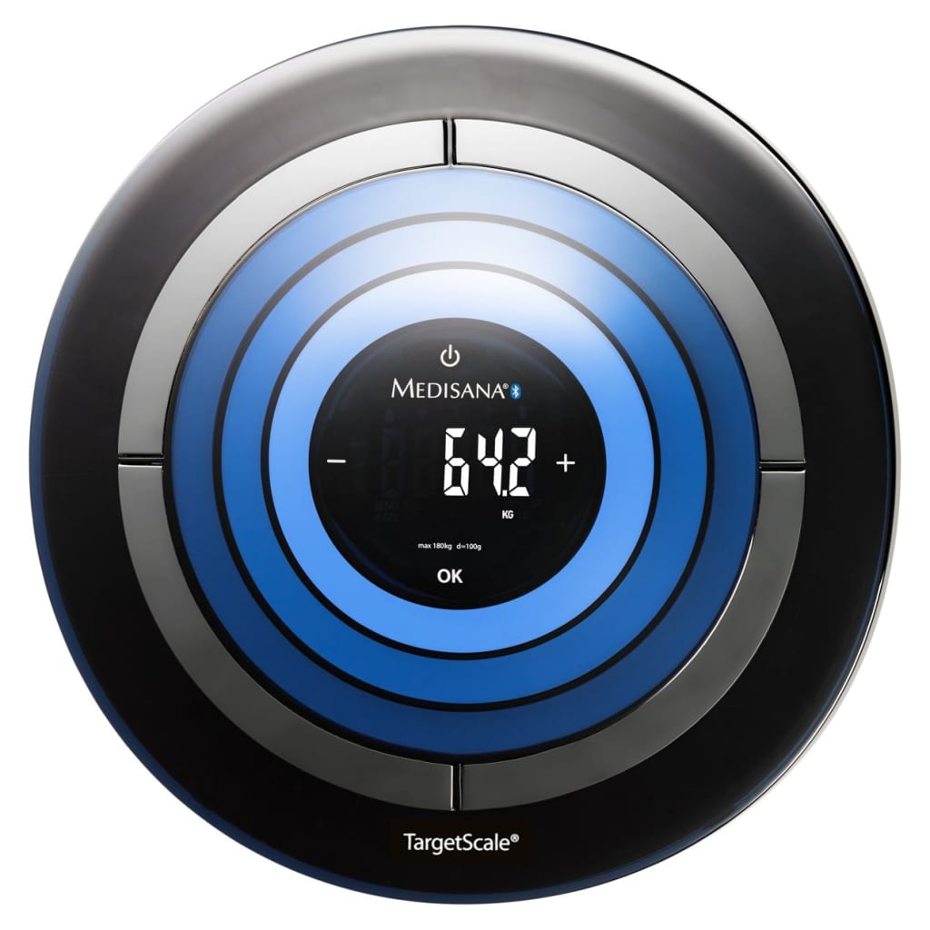 Medisana Body Analysis Scale TargetScale 3 180 kg Black and Silver