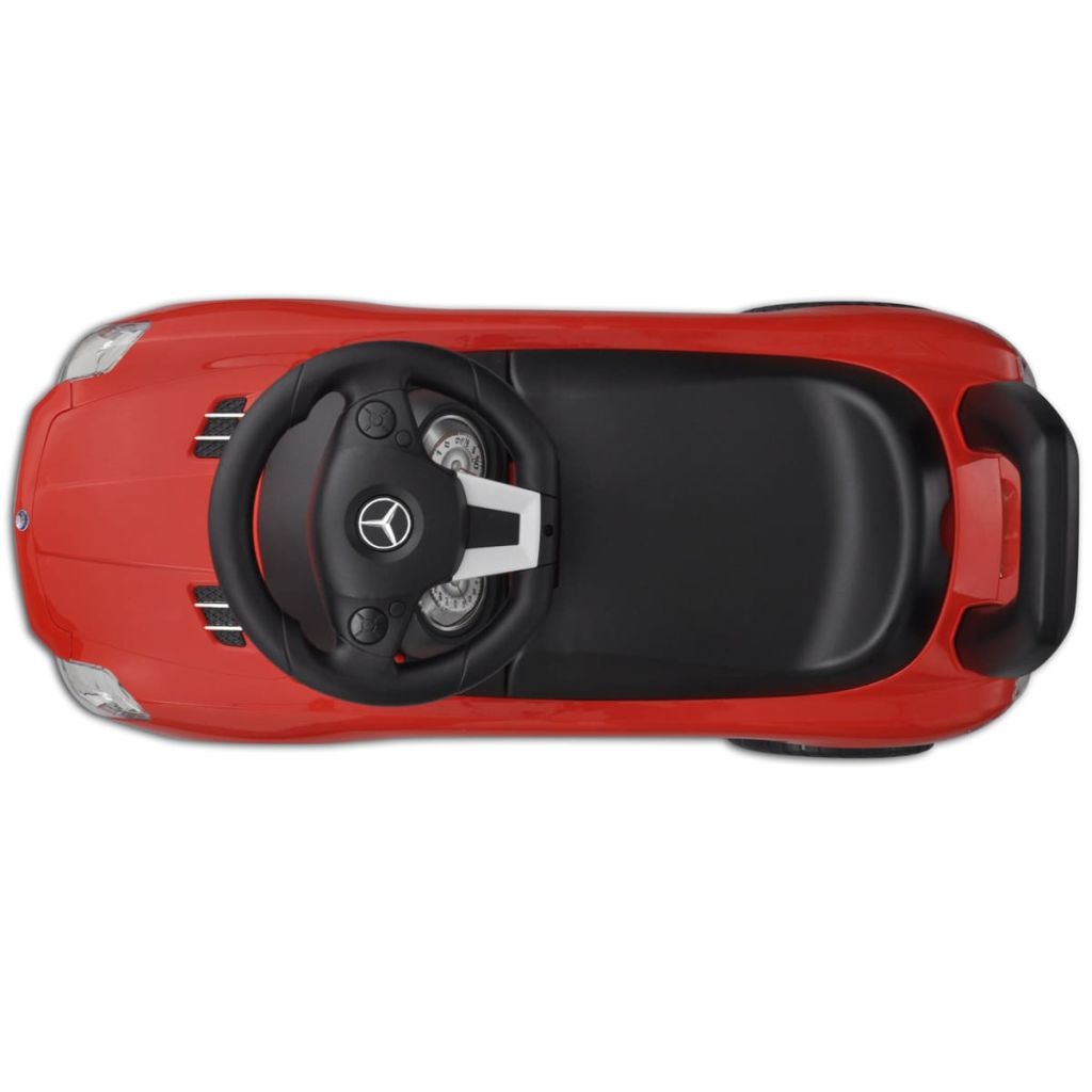 Mercedes Benz Foot-Powered Kids Car Red