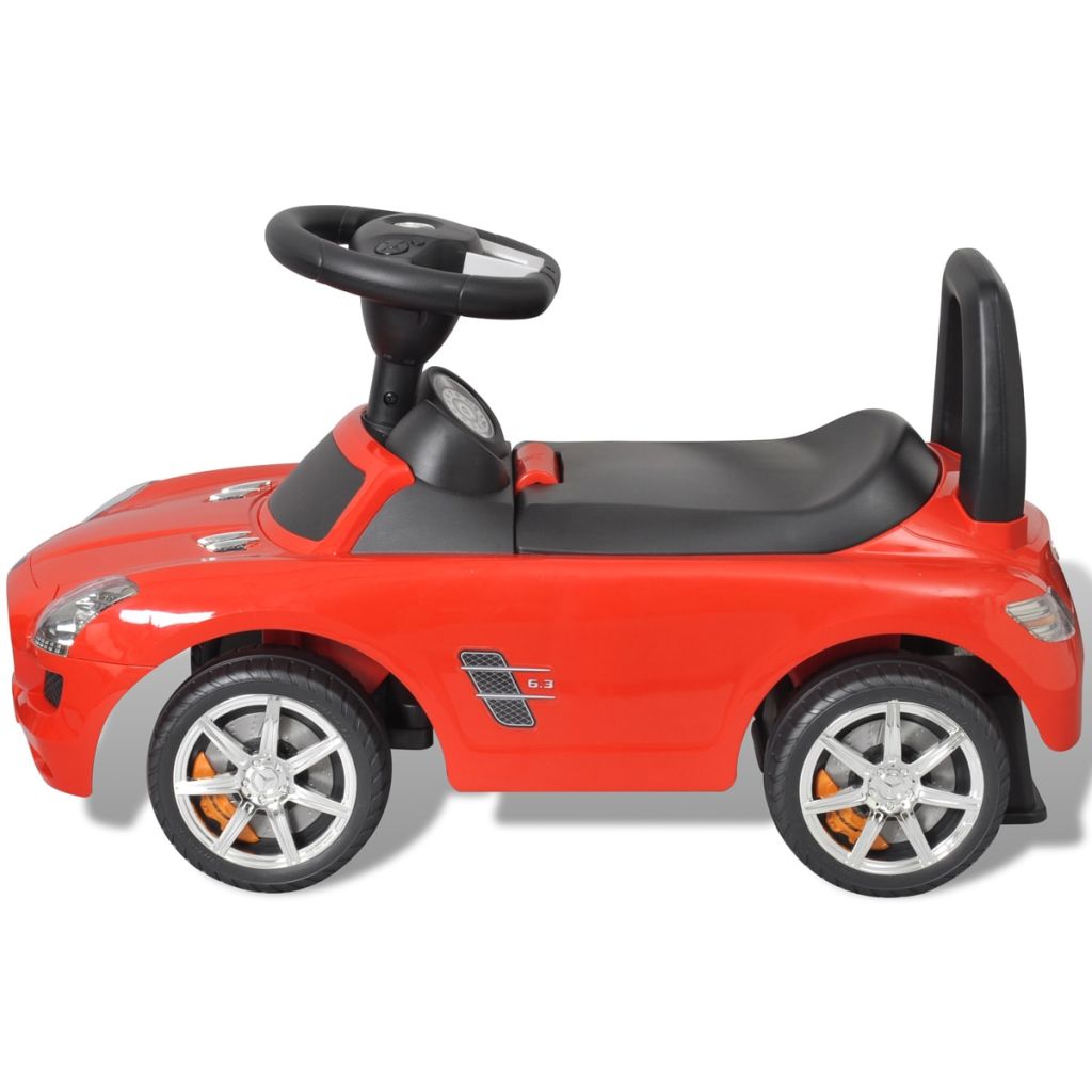 Mercedes Benz Foot-Powered Kids Car Red