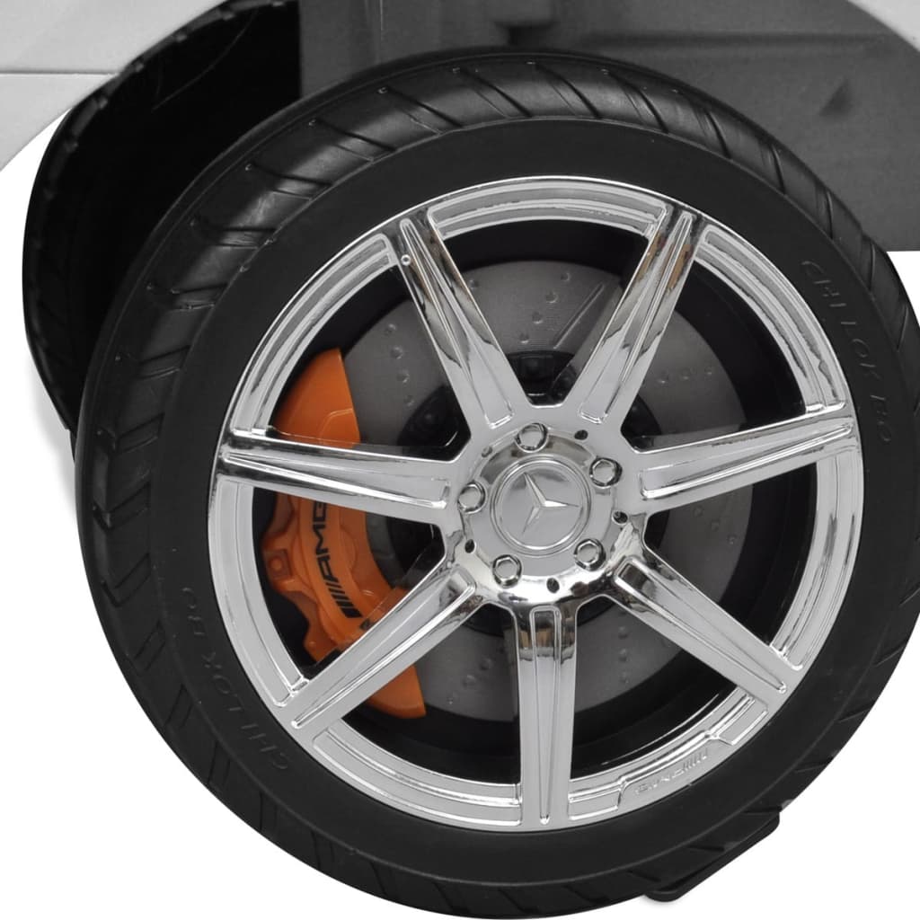 Mercedes Benz Foot-Powered Kids Car White