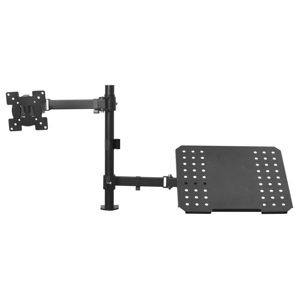 Monitor Laptop Dual Desk Mount Bracket 13"-23"