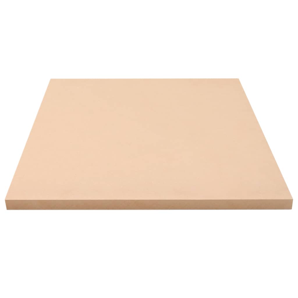 4 pcs MDF Sheets Square 60x60 cm 25 mm
