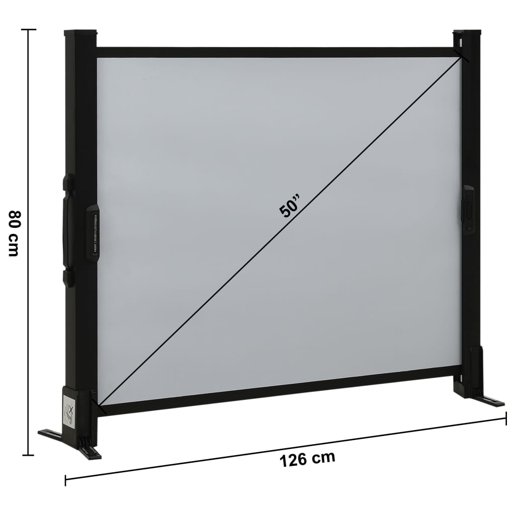 Desktop Projection Screen 50" 4:3