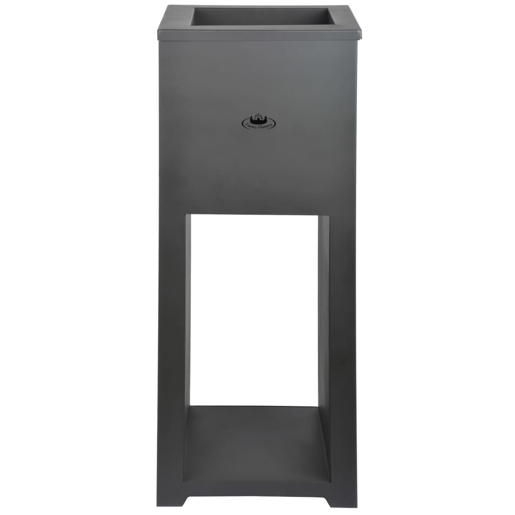 Esschert Design Fire Pit with Wood Storage Steel FF278