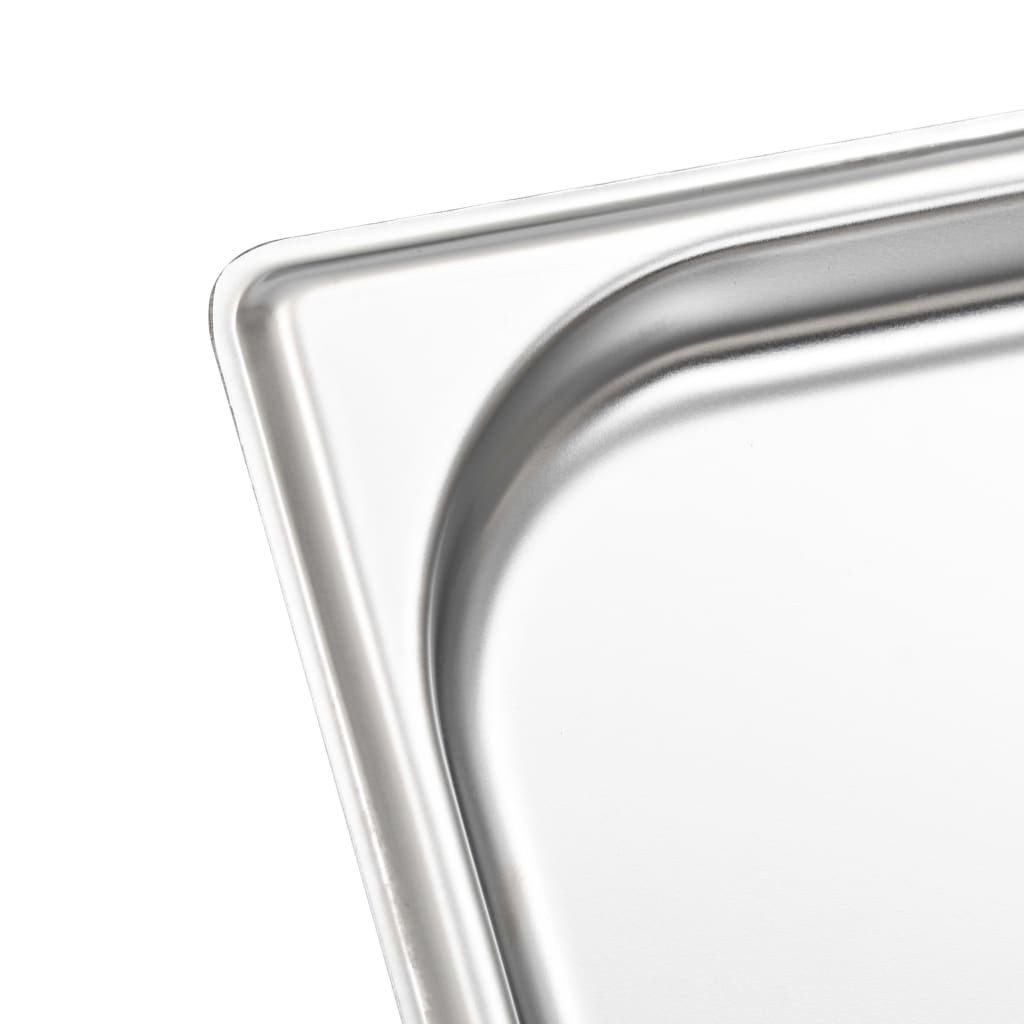 Gastronorm Containers 12 pcs GN 1/3 20 mm Stainless Steel
