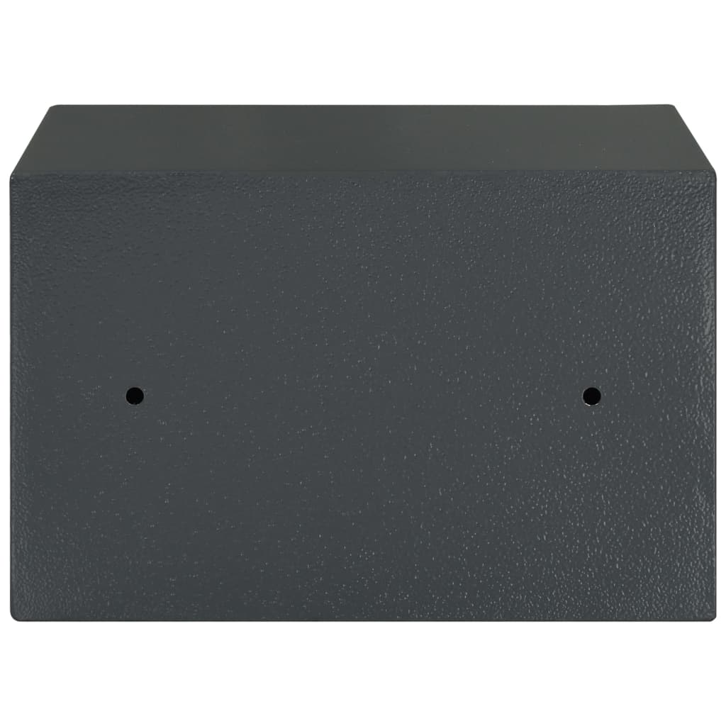 Mechanical Safe Dark Grey 31x20x20 cm Steel