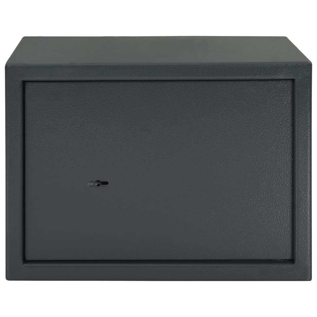 Mechanical Safe Dark Grey 35x25x25 cm Steel