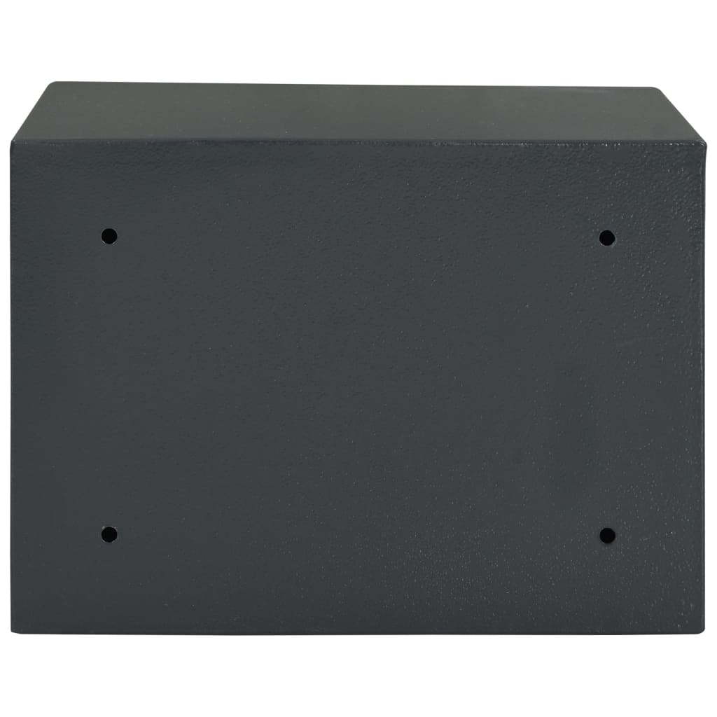 Mechanical Safe Dark Grey 35x25x25 cm Steel