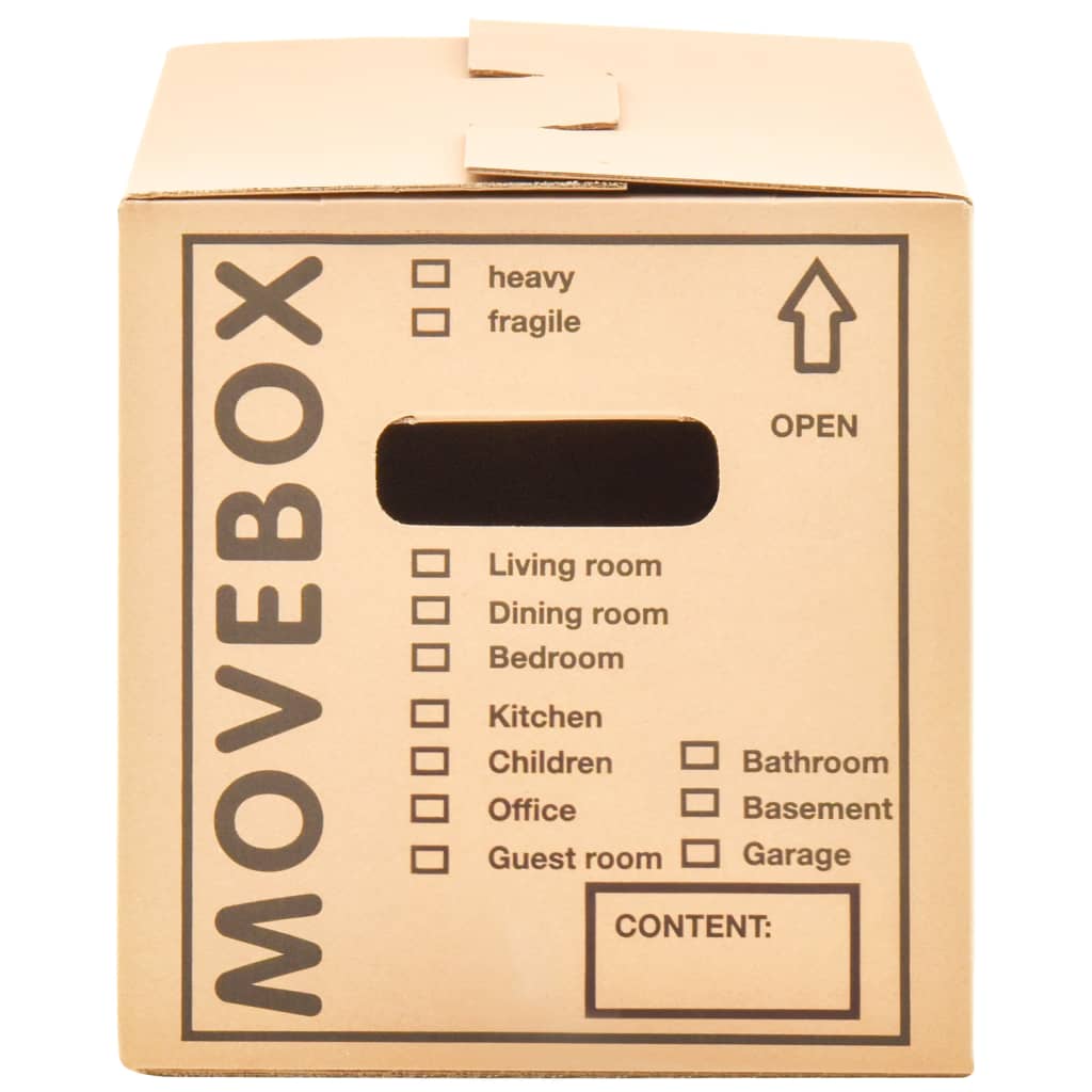 Moving Boxes Carton XXL 100 pcs 60x33x34 cm