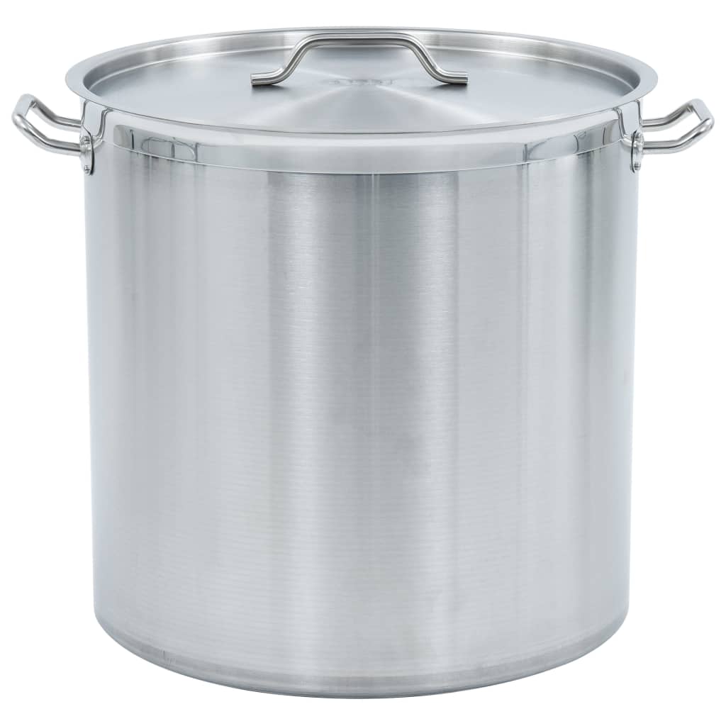 Stock Pot 98 L 50x50 cm Stainless Steel