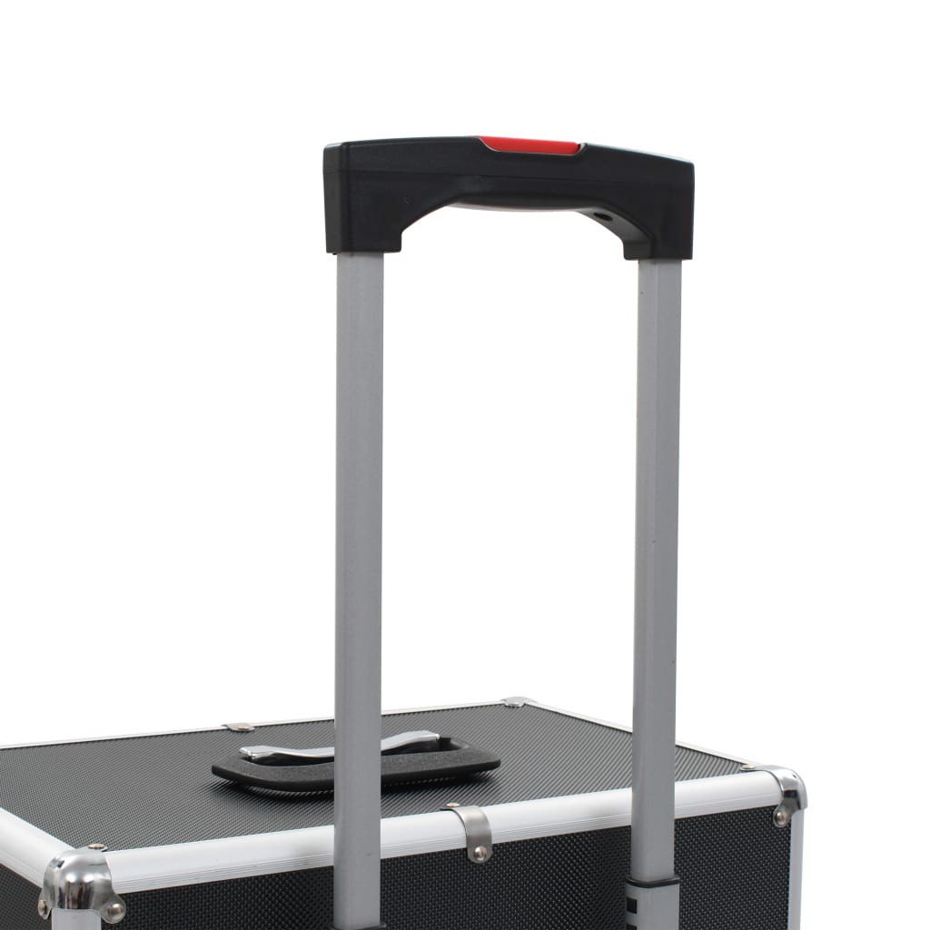 Make-up Trolley Aluminium Black