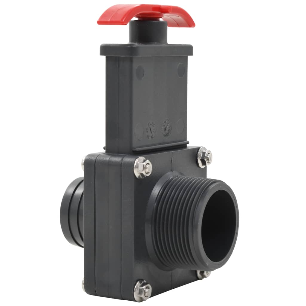 Pool Gate Valve 2 pcs 1.5"