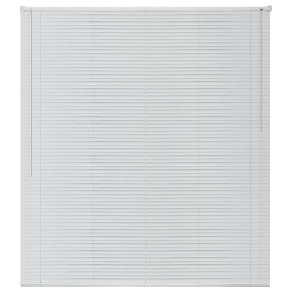 Window Blinds Aluminium 80x160 cm White
