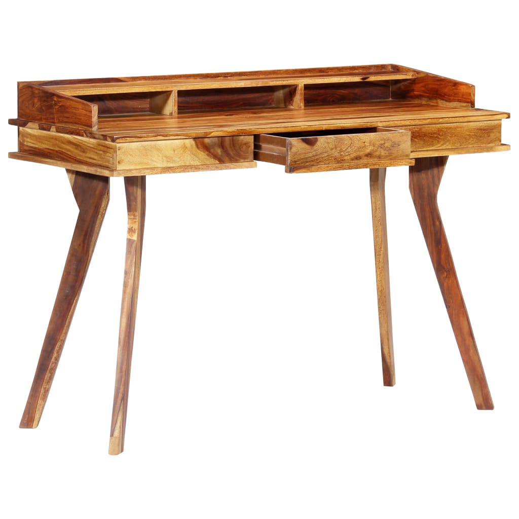 Writing Desk 115x50x85 cm Solid Sheesham Wood