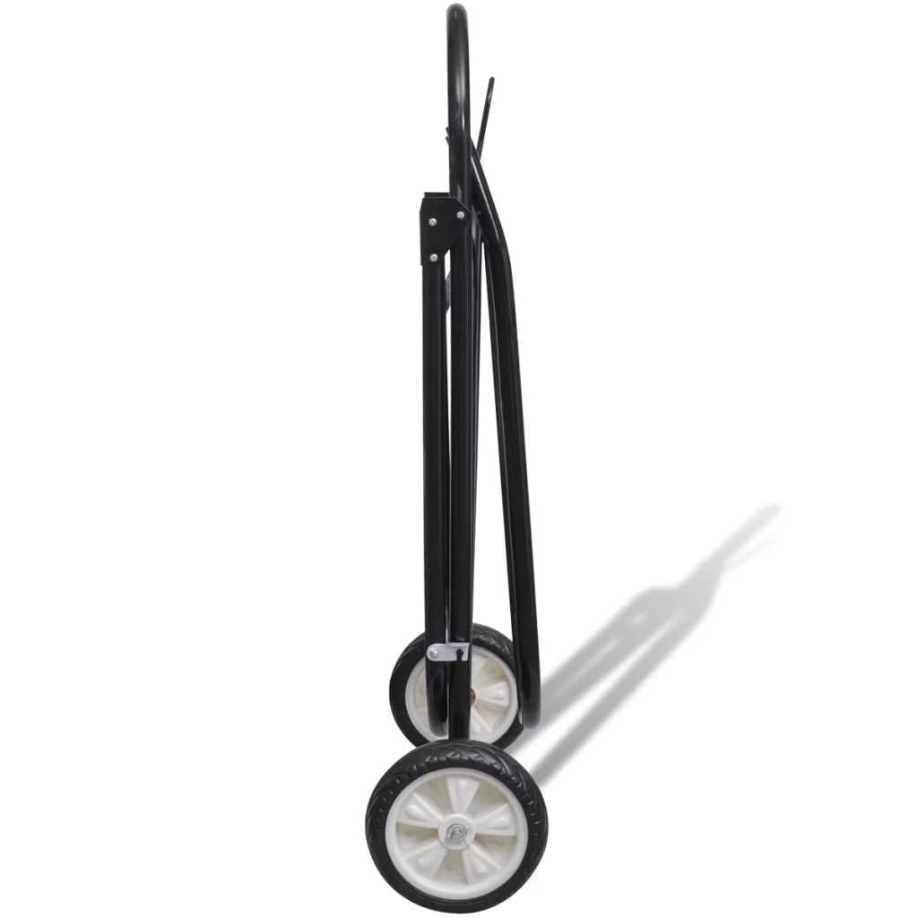 Metal Foldable Saddle Rack with Wheels