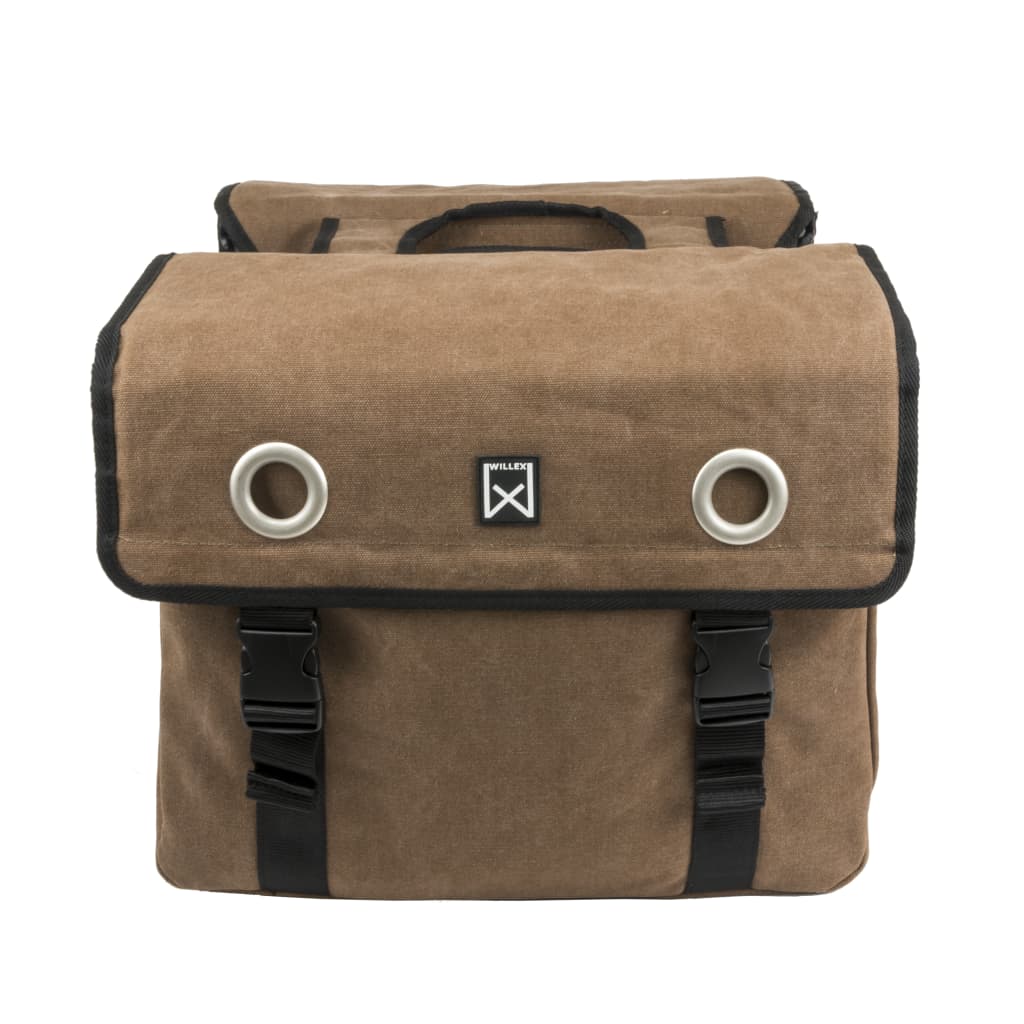 Willex Newspaper Bag Canvas 46 L Brown 11243