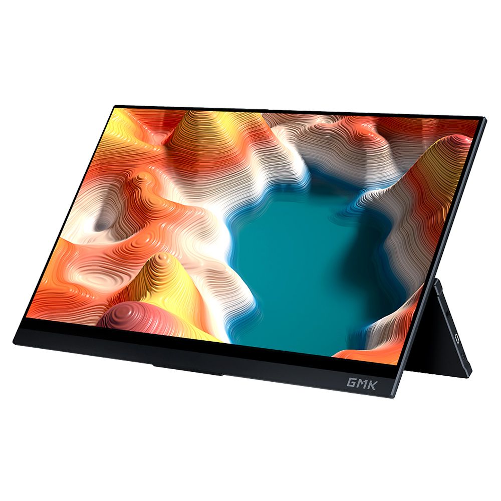 GMK KD1 14" 4K UHD IPS OSD Touch Menu Portable Monitor Black