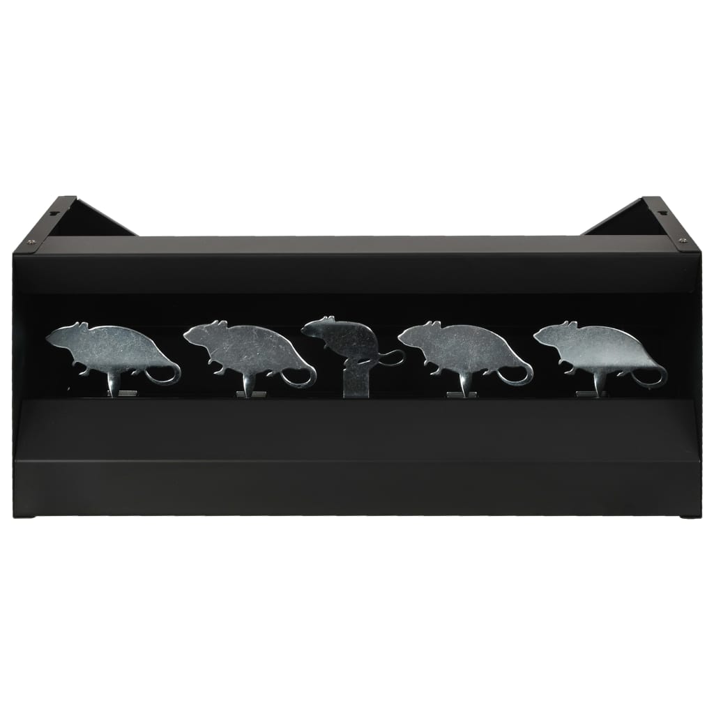 Magnetic Knockdown Pellet Catcher Shooting Target 4 + 1 Targets Mouse ...