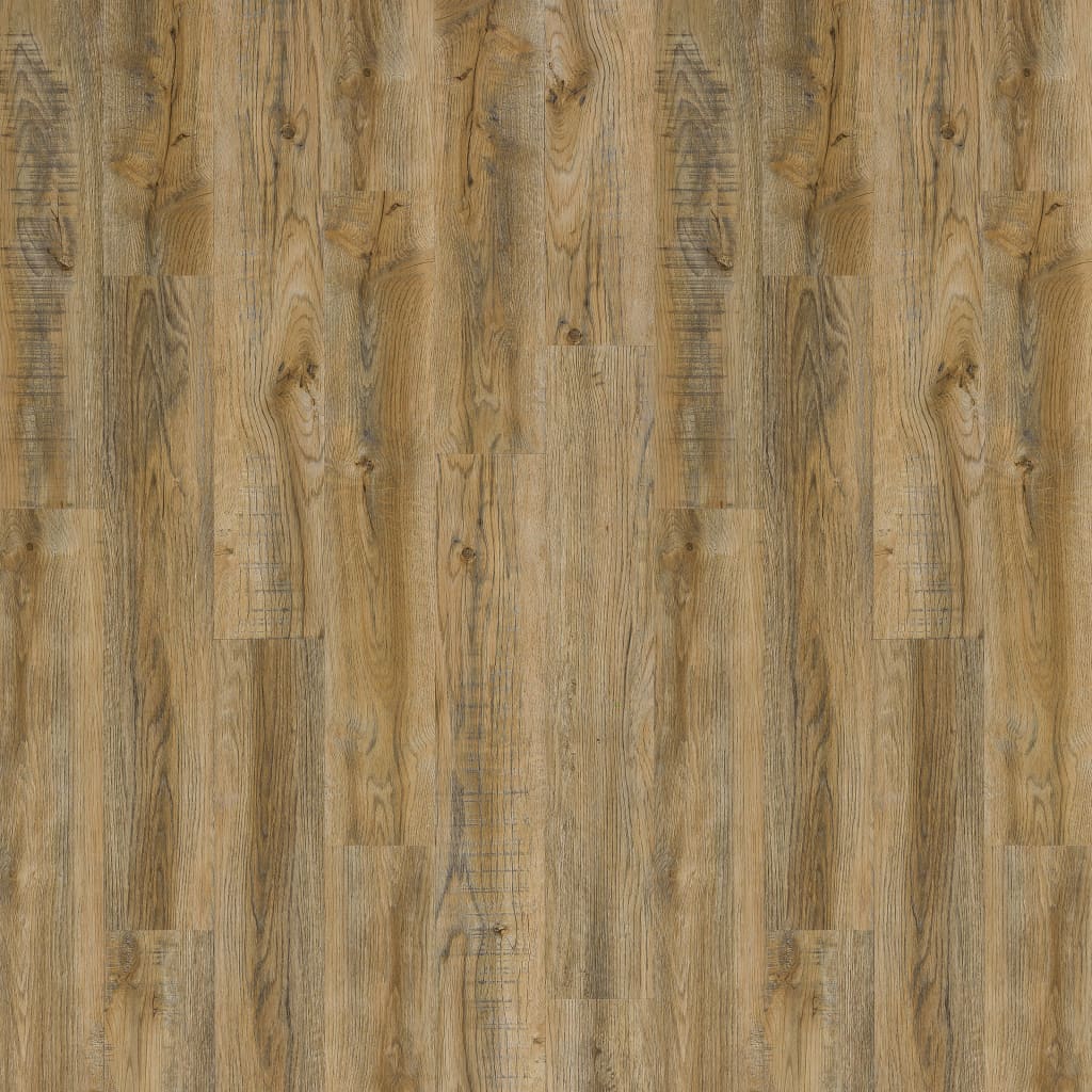 WallArt Wood Look Planks Reclaimed Oak Vintage Brown