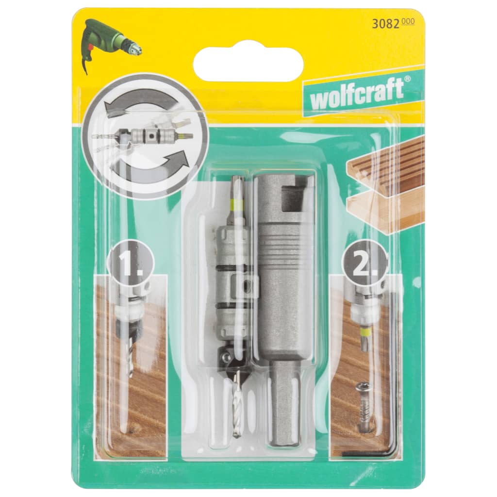 wolfcraft 5 Piece Flip Bit Starter Set