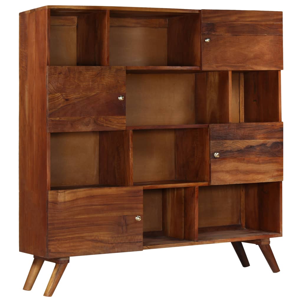 Highboard Solid Reclaimed Wood 150x40x152 cm