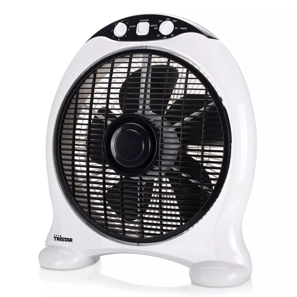 Tristar Box Fan VE-5997 50 W Black and White
