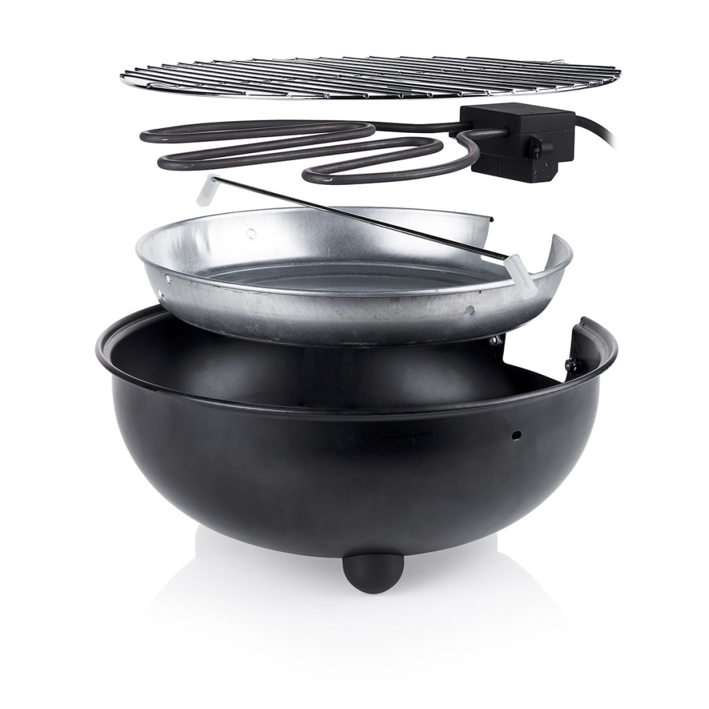 Tristar Electric Table Barbecue BQ-2880 1250 W 30 cm Black