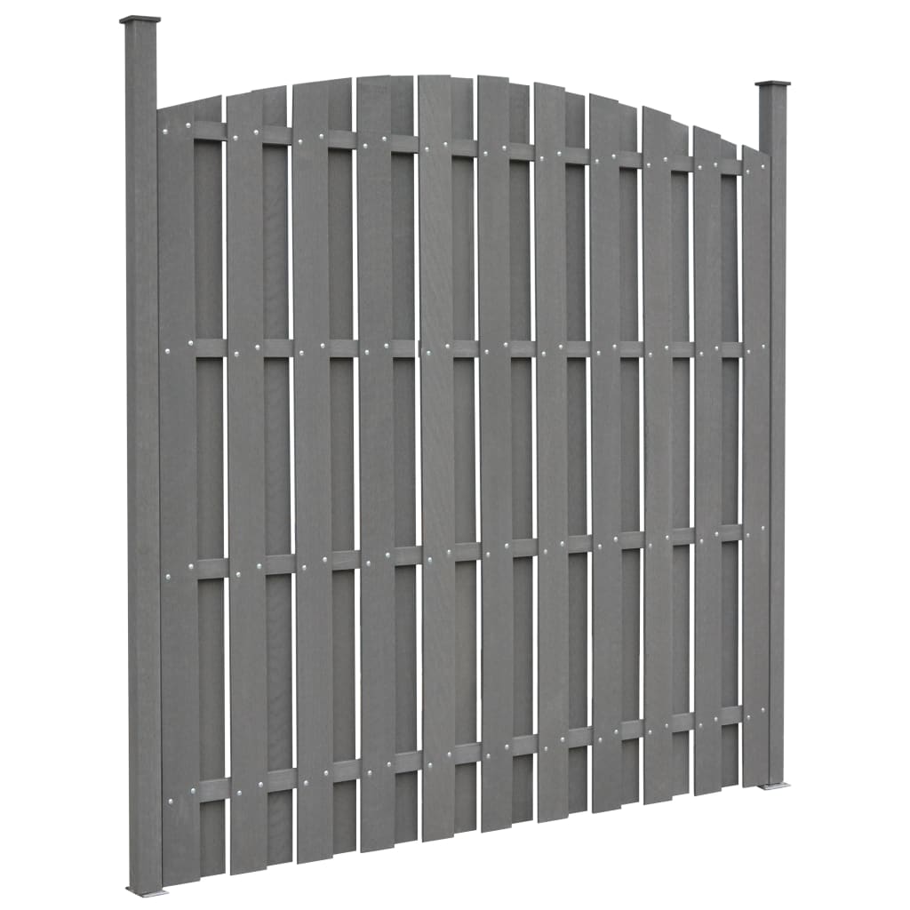 Fence Panel with 2 Posts WPC 180x