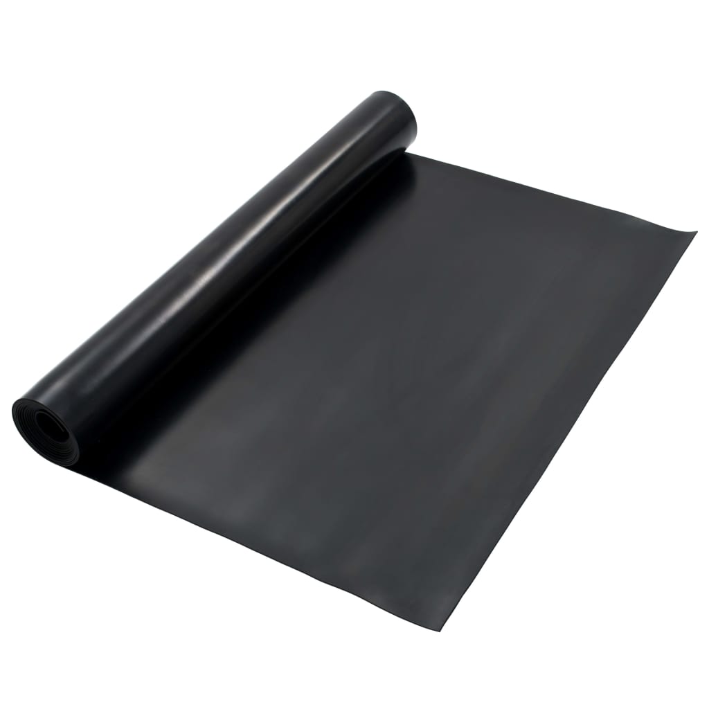 Floor Mat Anti-Slip Rubber 1.2x5 m 3 mm Smooth