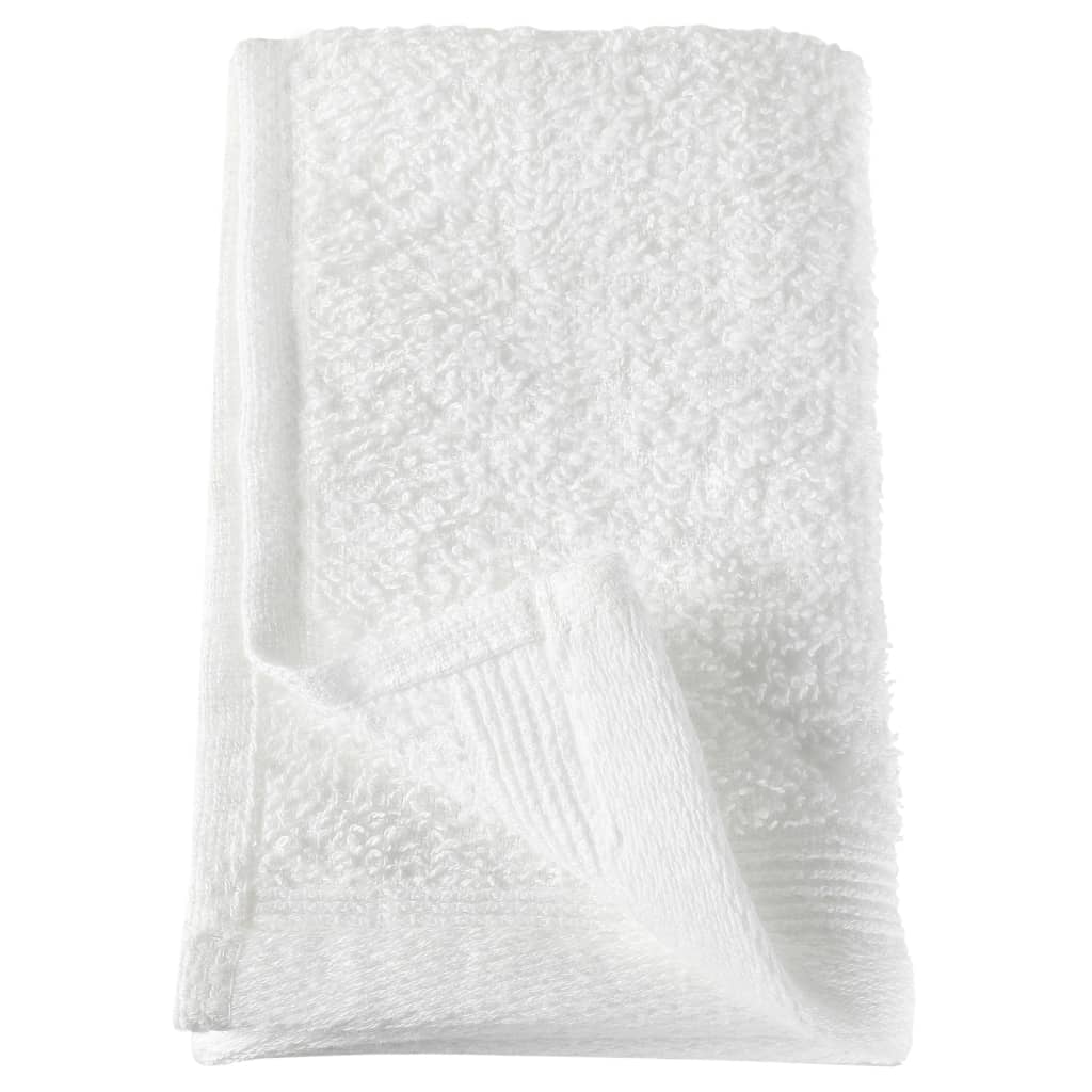 Guest Towels 10 pcs Cotton 450 gsm 30x50 cm White